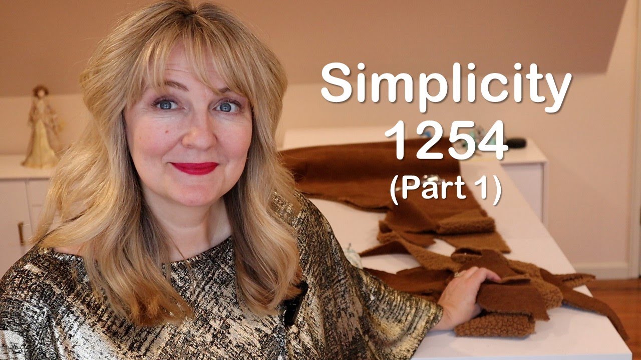 Simplicity 1254 (part 1) -Pattern Alterations and Cutting Out a Sherpa ...