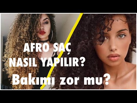 Afro Dalgası Saç Yapımı ve Bakımı! - Değişim Zamanı