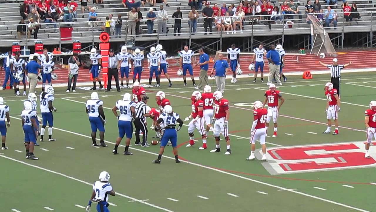 Sacred Heart Football Homecoming vs Chowan - Fumble - Ampy Recovers ...