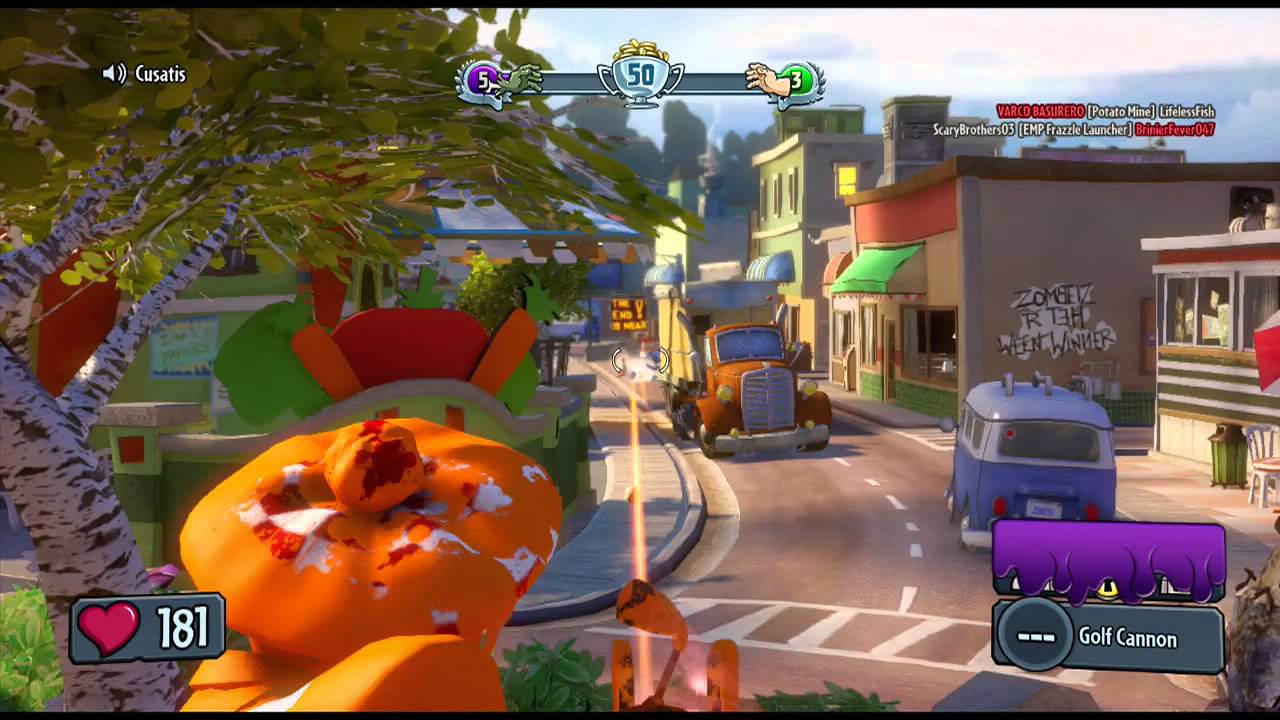 plants vs zombies garden warfare CHOLCLATE CHOMP THING! - YouTube
