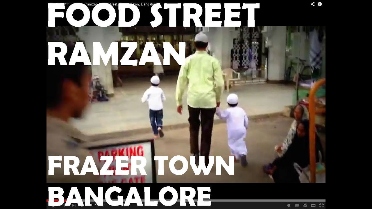 Ramzan Meat Street. Fraser Town, Bangalore - YouTube
