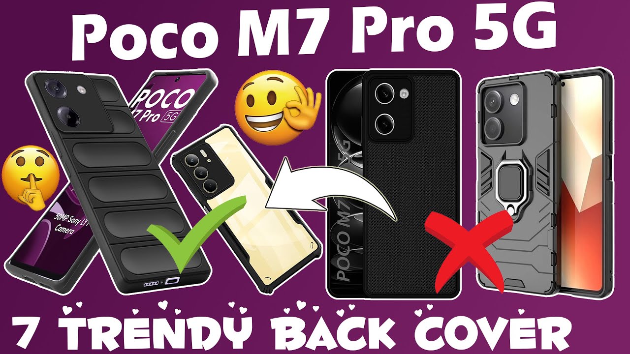 🚀 Poco M7 Pro 5G: Best 7 Back Cover Case You Must See! 🛡️ - MMR Mobiles ...