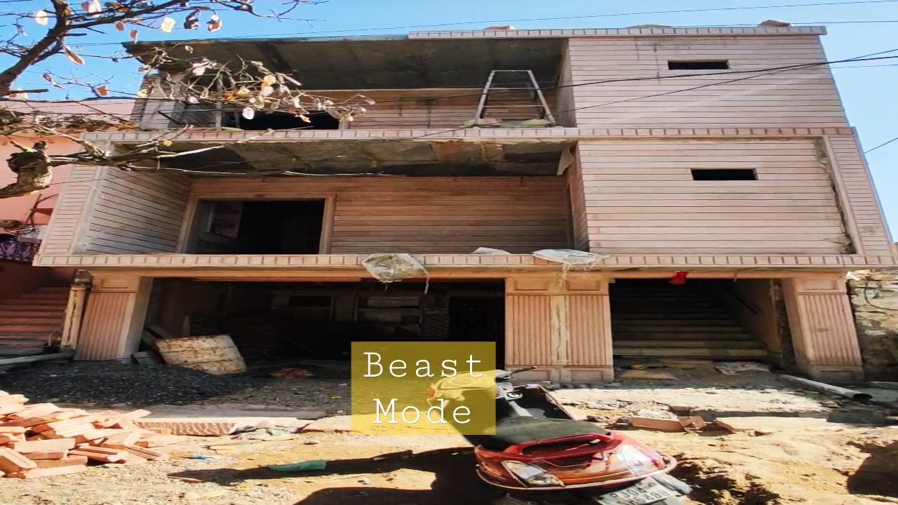 BEAST HOUSE #ishaandesigns #house #construction #shorts - YouTube