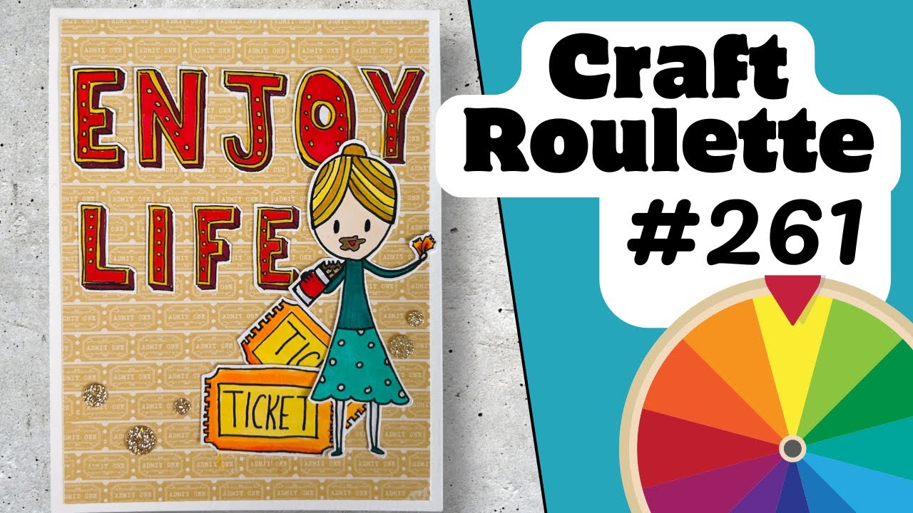 Draw your own card for Craft Roulette 261 | @CraftRoulette - YouTube