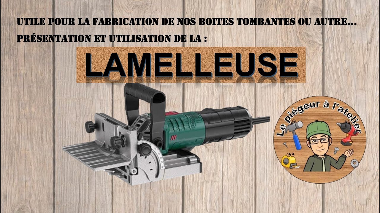 LAMELLEUSE : Présentation et utilisation - YouTube