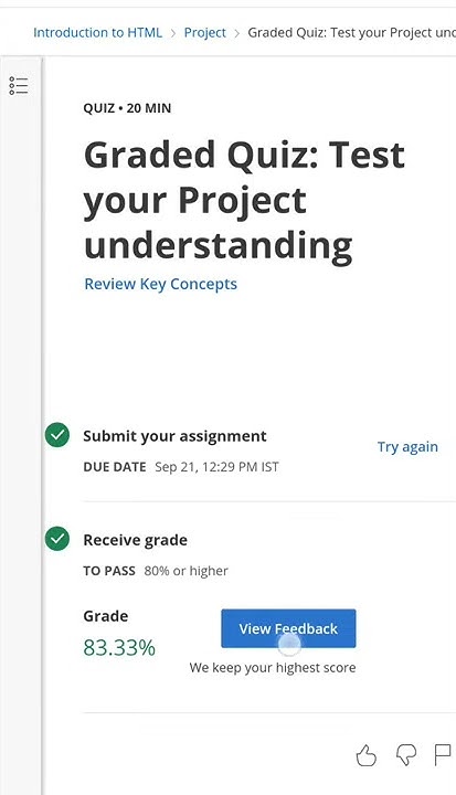 Introduction To HTML (Hypertext Markup language ) |Coursera Quiz ...