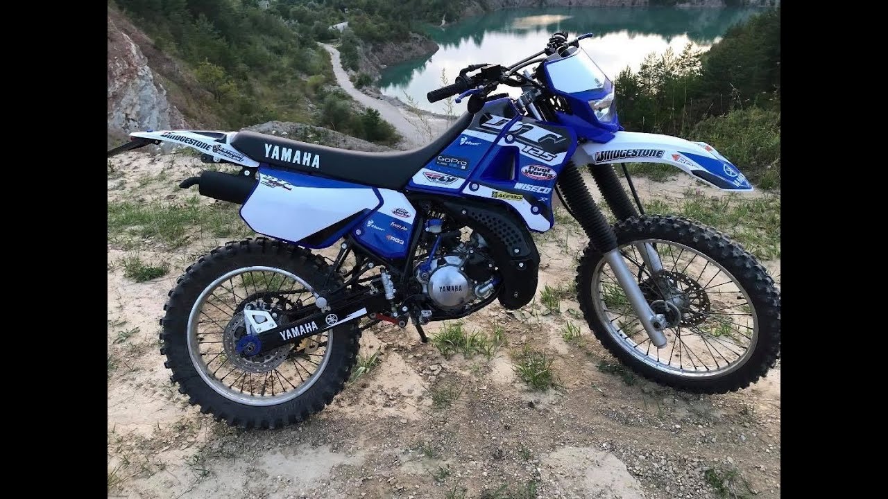Reborn story of Yamaha DT125R 2019+ Go Pro7 Hero Black video test - YouTube