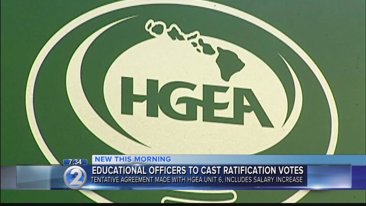 Educational officers under HGEA's Unit 6 to cast ratification votes on ...