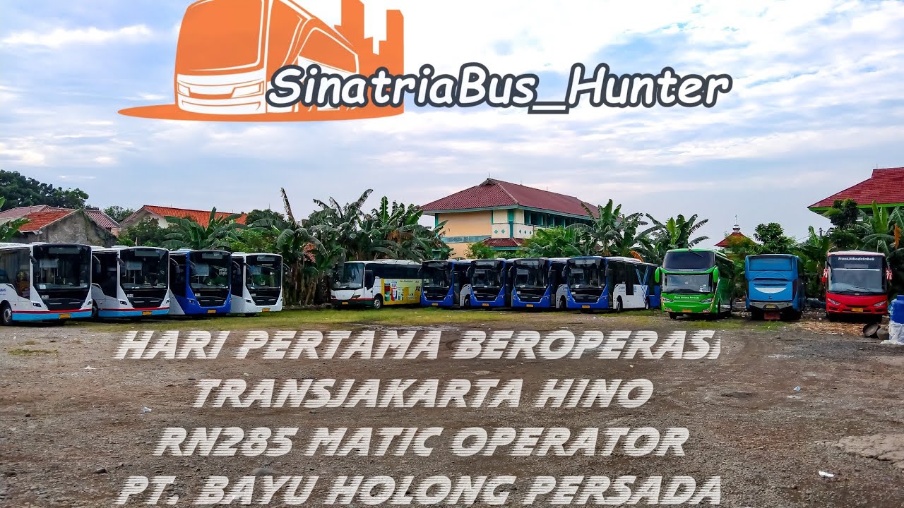 HEBOH!!! hari perdana beroperasi HINO RN285 Matic pertama di ...