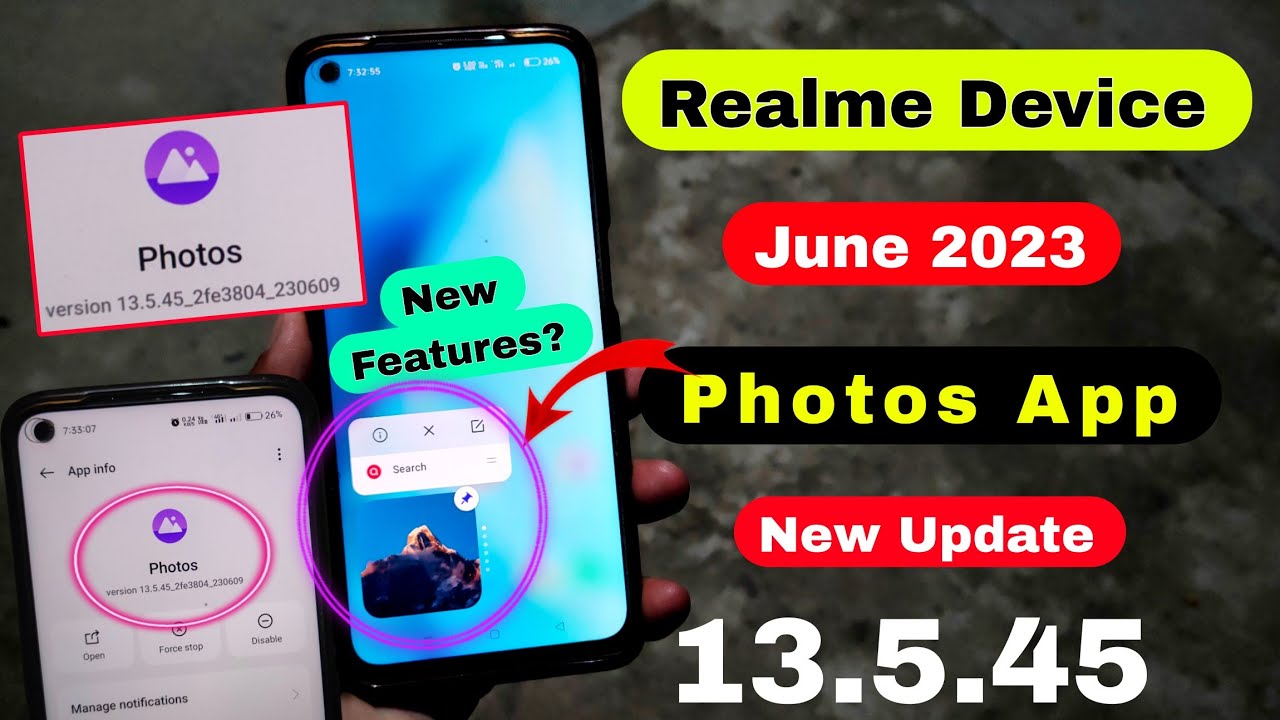 Realme June Photos App New Update | Realme Photos App June New Features ...