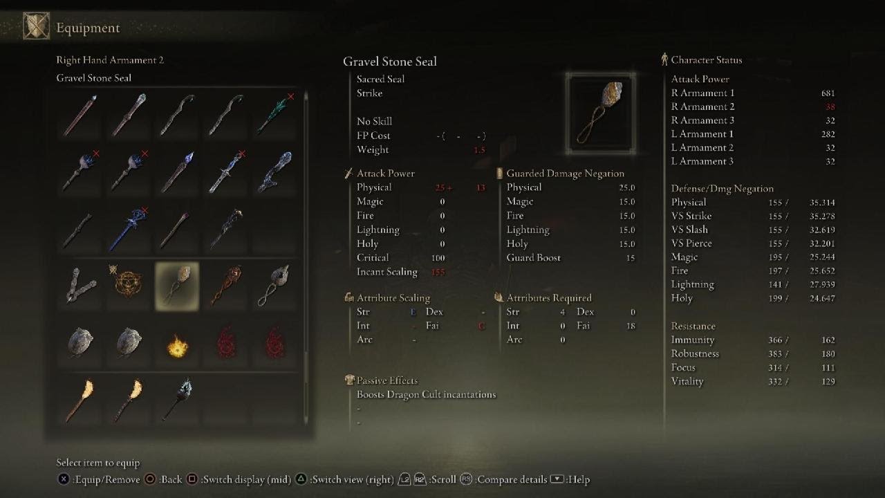 ELDEN RING- Gravel Stone Seal Location (Dragon Incantation Buffer) - YouTube