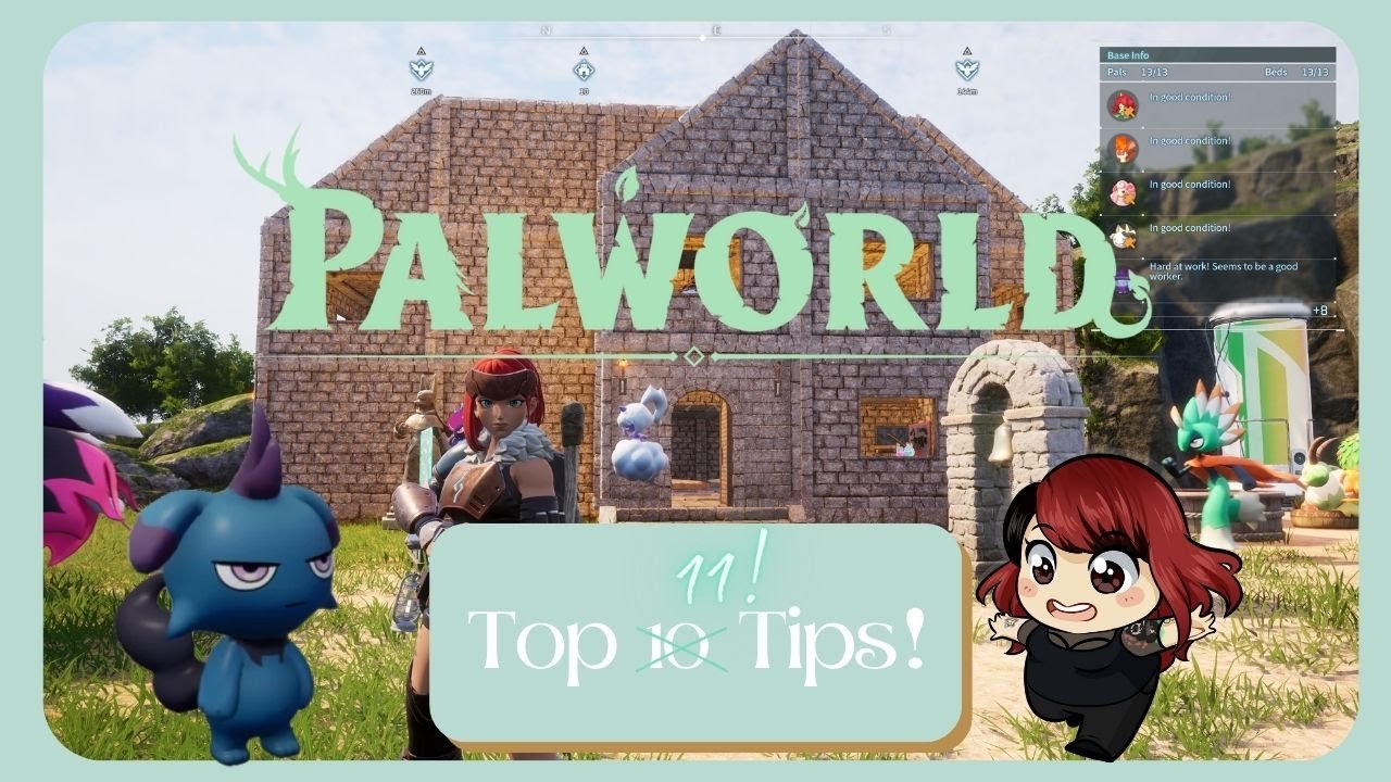 Palworld | Open World MMO Creature Collecting | Top 11 Tips👀 - YouTube