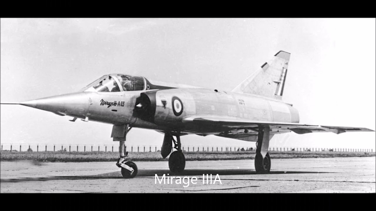 Dassault Mirage III prototype and pre-production (1955-1960) - YouTube