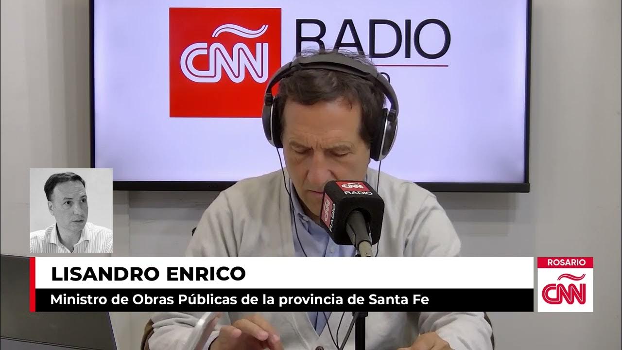 Lisandro Enrico - Ministro de Obras Públicas de la provincia de Santa Fe - YouTube