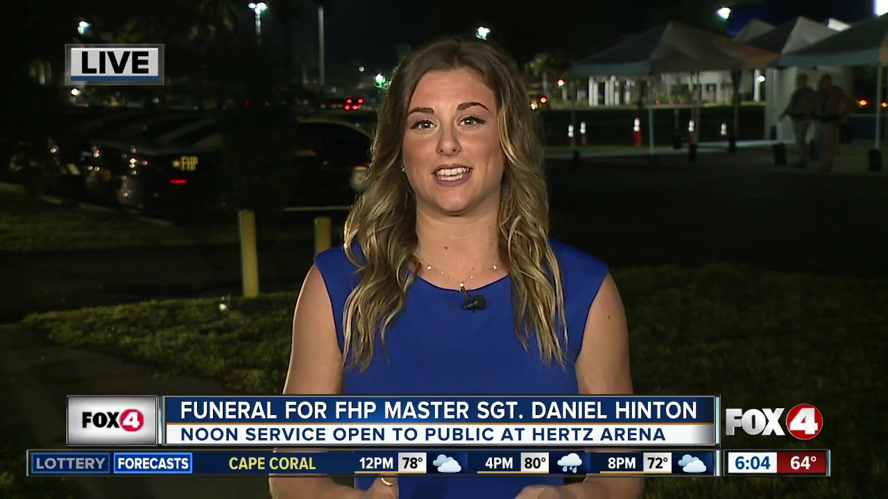 FHP Trooper, Sergeant Daniel Hinton, laid to rest Wednesday - YouTube