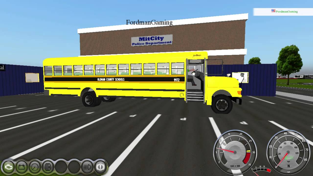 Rigs of Rods Bus Review: 1996 Amtran Ford B800 | Part 1 of 2 - YouTube