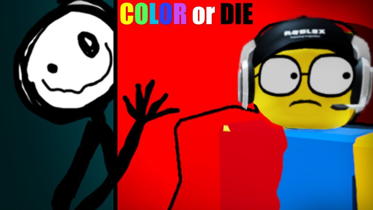 Color or DIE in Roblox! #roblox - YouTube