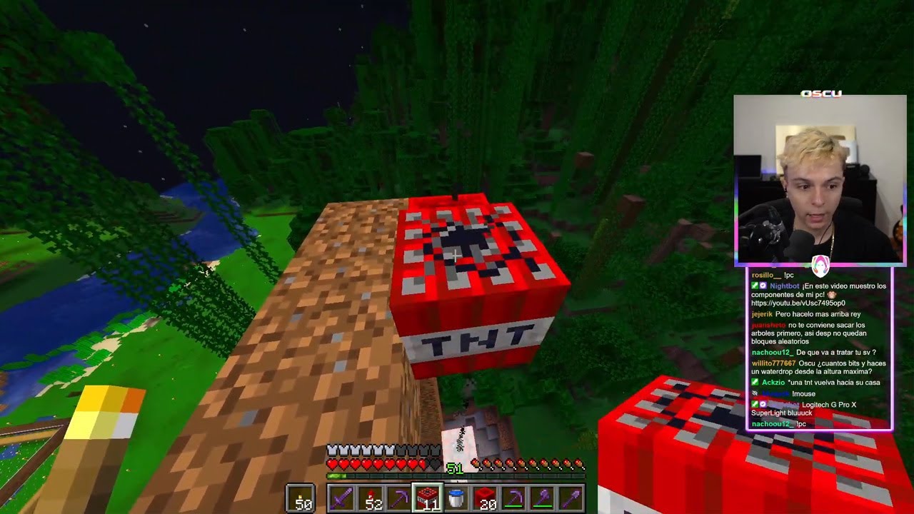 STACKS DE TNT EN SURVIVAL - YouTube