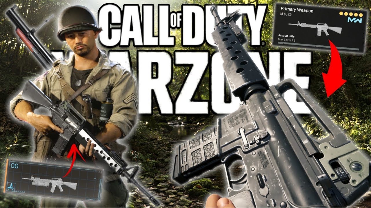 I Used a VIETNAM Loadout in WARZONE - M16 (OG Blueprint) & M79 "Thumper ...