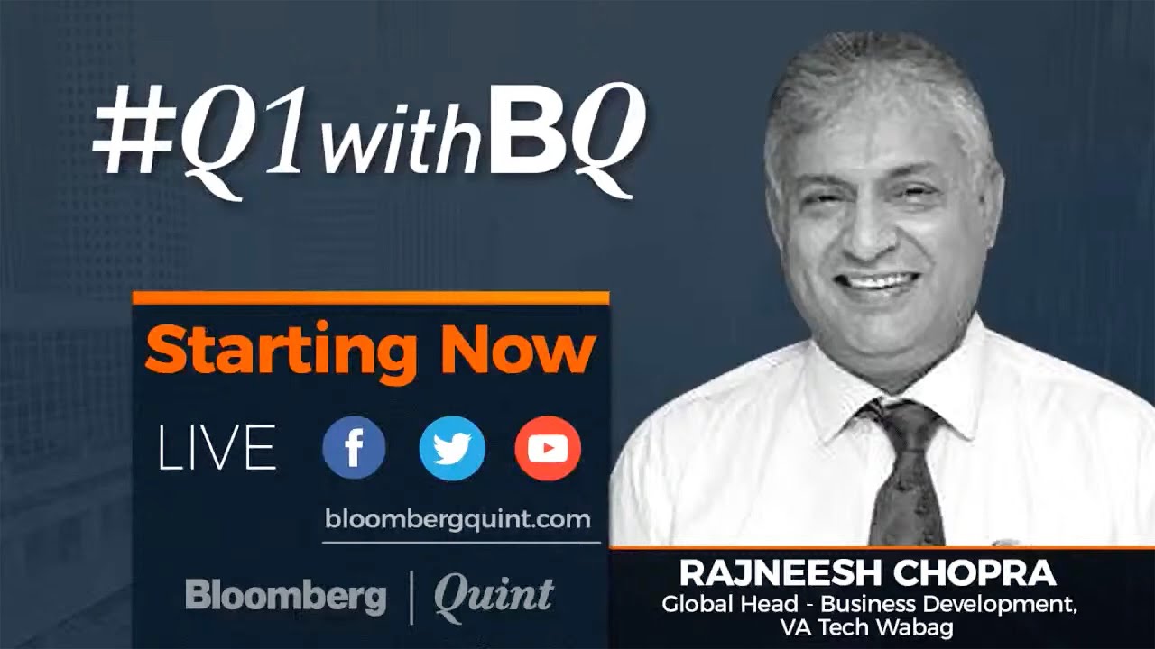 Interview with Bloomberg Quint on WABAG’s Q1 FY 2020-21 results - YouTube