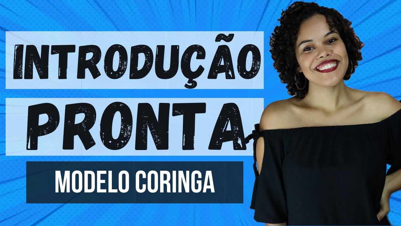 INTRODUÇÃO PRONTA PARA REDAÇÃO ENEM | Modelo Coringa - YouTube