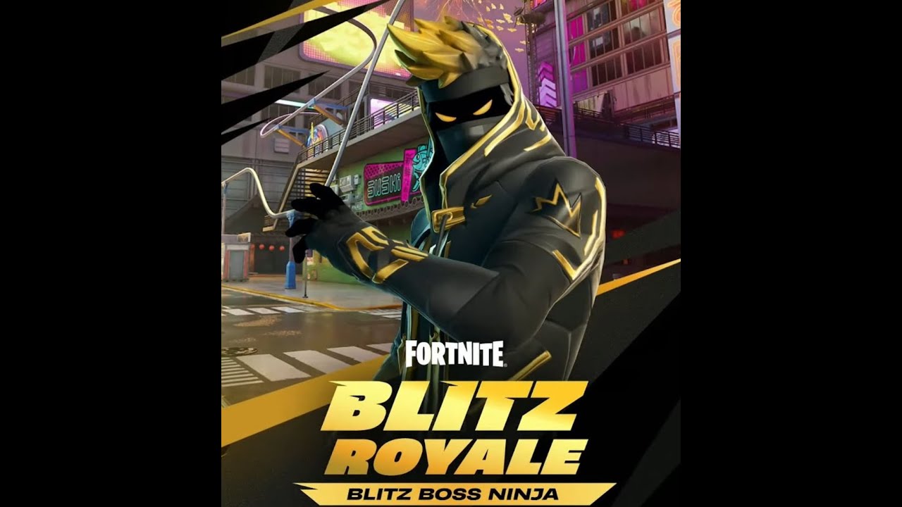 Reacting to The New Blitz Boss Ninja Skin - YouTube