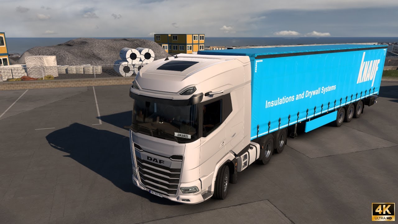 ETS 2 | Realistc Drive DAF NGD Sweden to Poland Euro Truck Simulator 2 ...