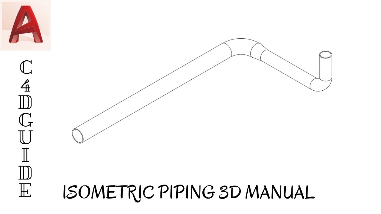 TUTORIAL AUTOCAD BAHASA INDONESIA - CARA MEMBUAT ISOMETRIC PIPING PART ...