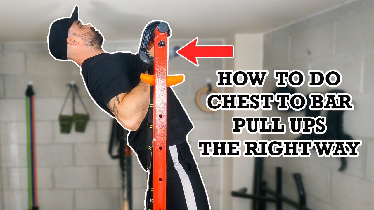 Chest to Bar Pull Ups for Beginners Step By Step Tutorial - YouTube