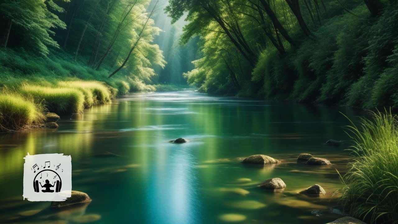 Tranquility Music, Soothing Music for Stress Relief, Meditation, Water ...