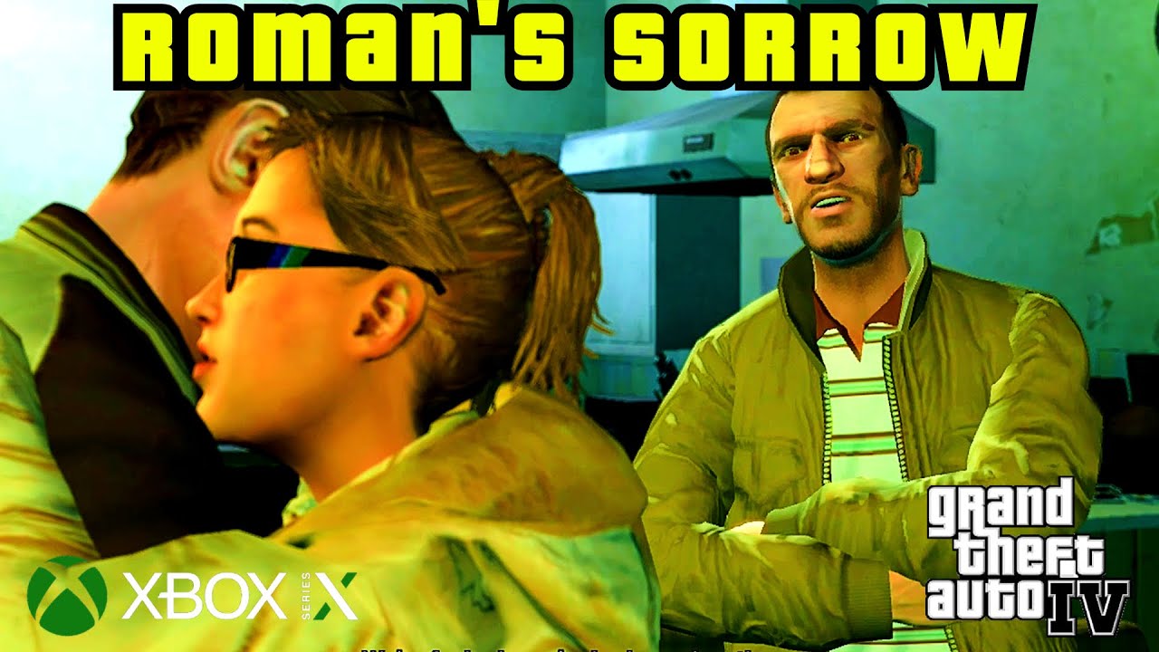 GTA IV "Roman's Sorrow" Niko gets a distressing call from Roman and has ...