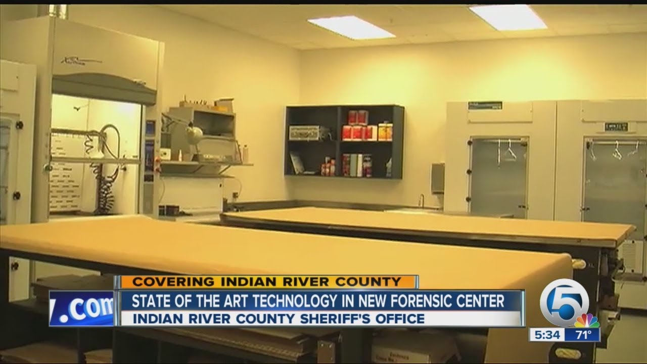 State of the art technology in new forensic center - YouTube