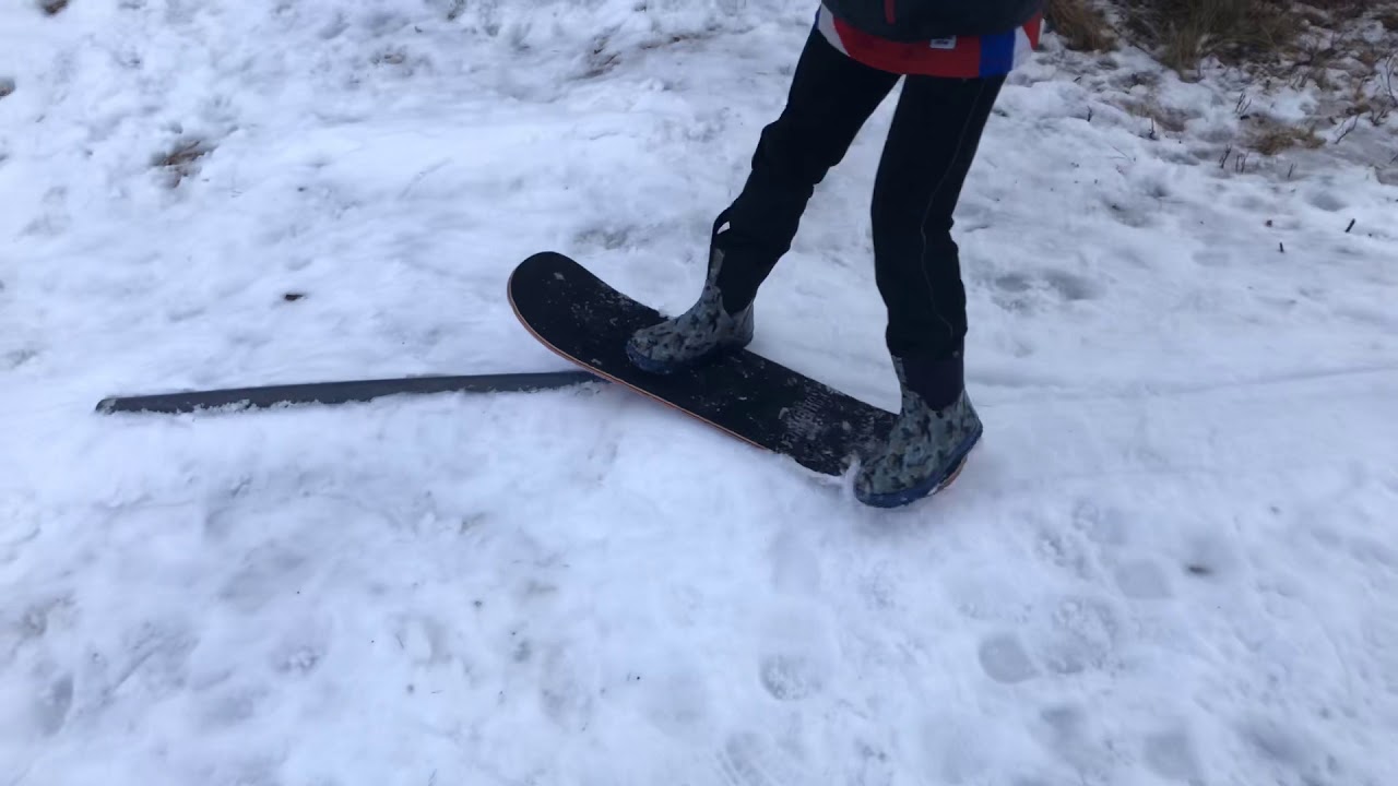 Snow skate progression ep1 2020 - YouTube