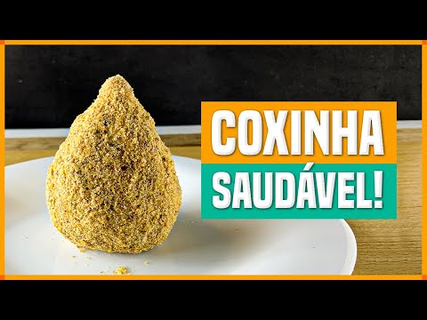 COXINHA FIT SEM FRITURA E SEM FARINHA! Fácil de Fazer, Saudável e Poucos Ingredientes!