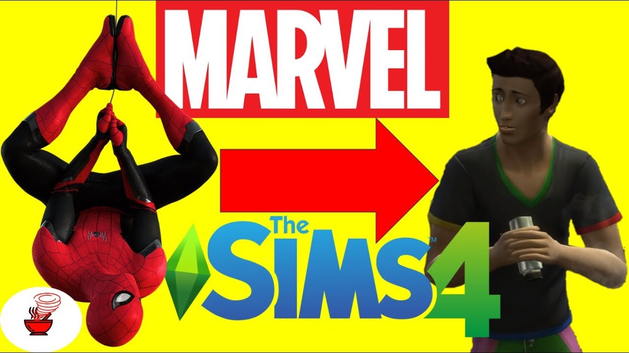 I Made the Marvel Universe in Sims 4 - YouTube