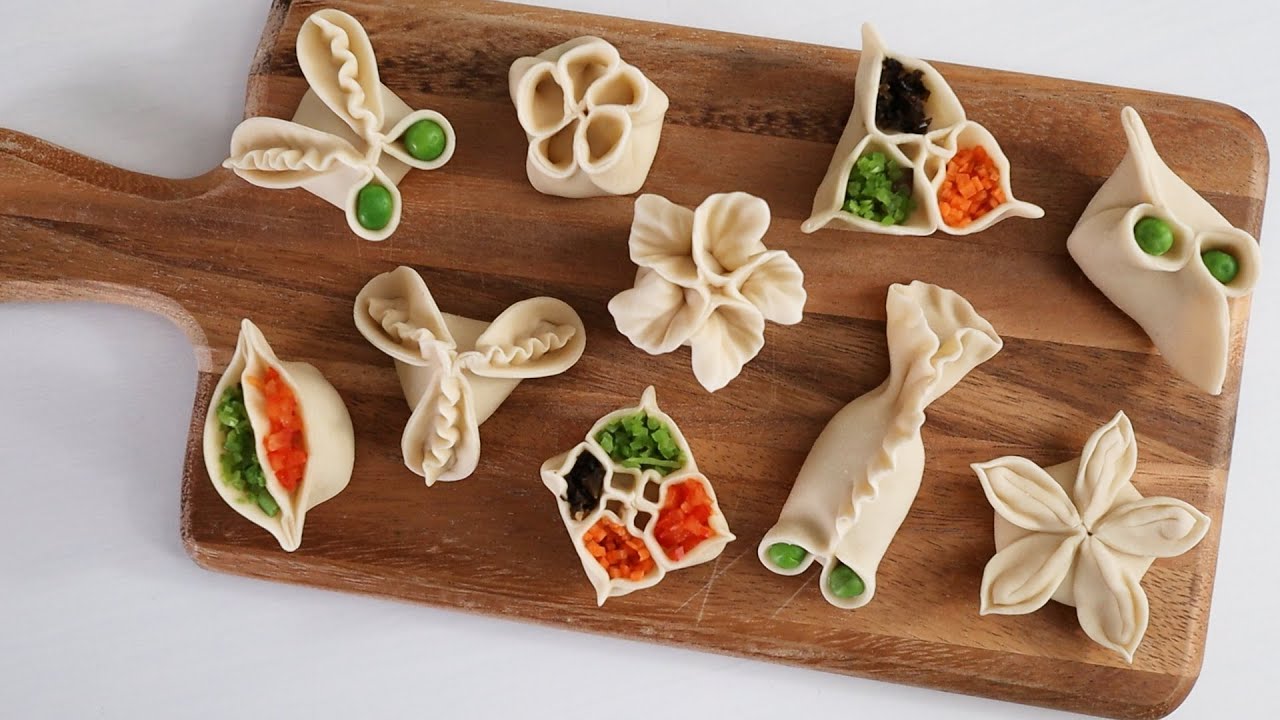 How to Fold Dumplings? 10 Kinds of Dumplings Qiong Cooking
