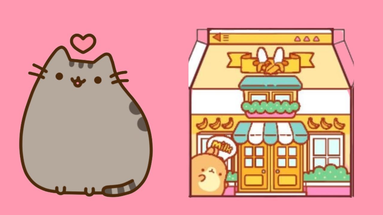 Cute Pusheen Paper Doll And Tiny House - YouTube