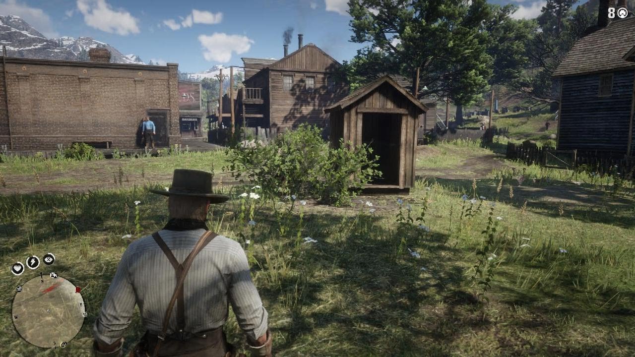 RDR2 Unique death animation - YouTube