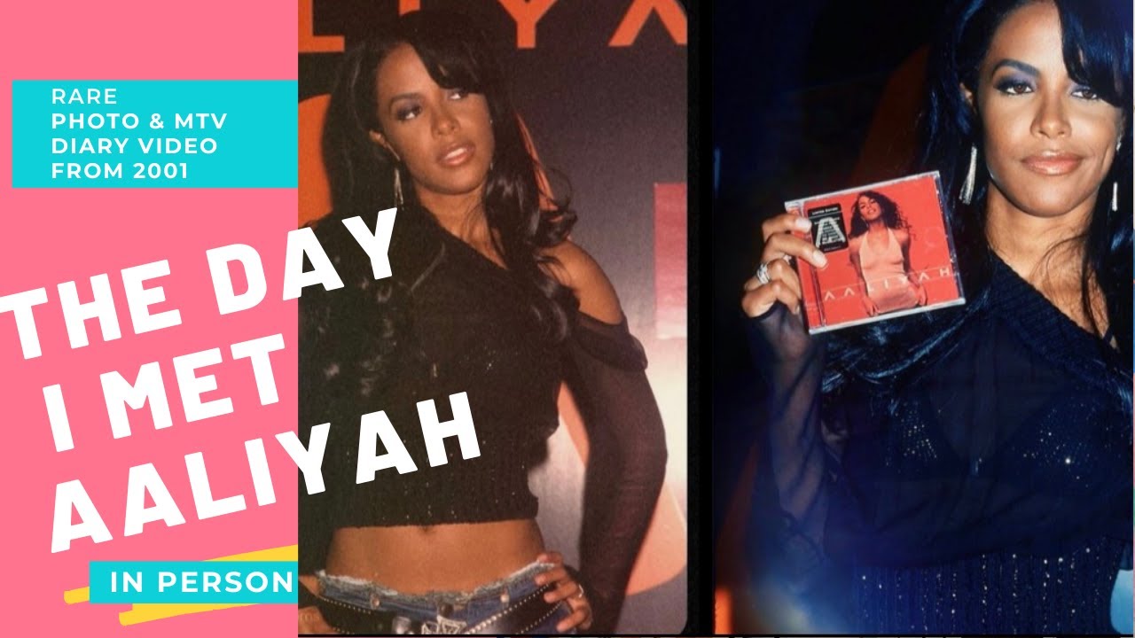 THE DAY I MET AALIYAH AT FYE STORE IN 2001(footage from Aaliyah: MTV ...
