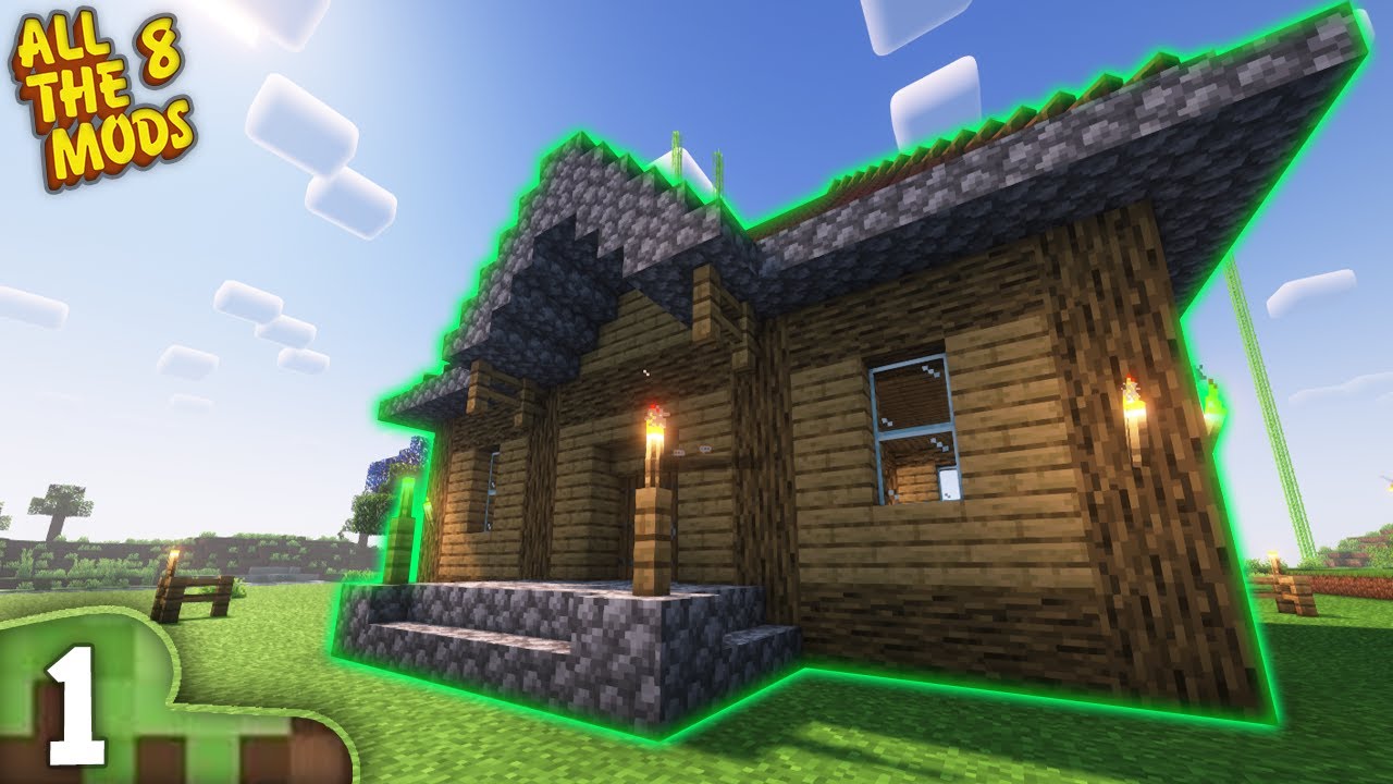 😧On commence Minecraft Moddé | ALL THE MODS 8 EP 1 - YouTube