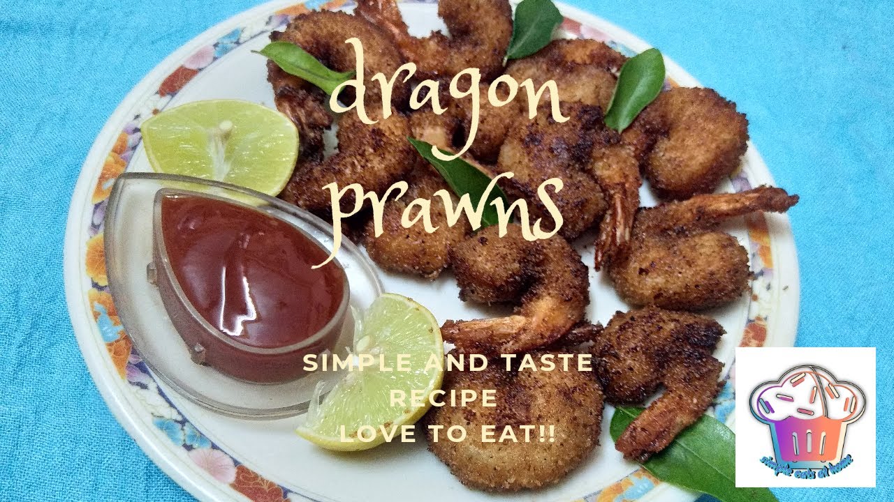DRAGON PRAWNS.... Best nonveg snack receip must try!! - YouTube