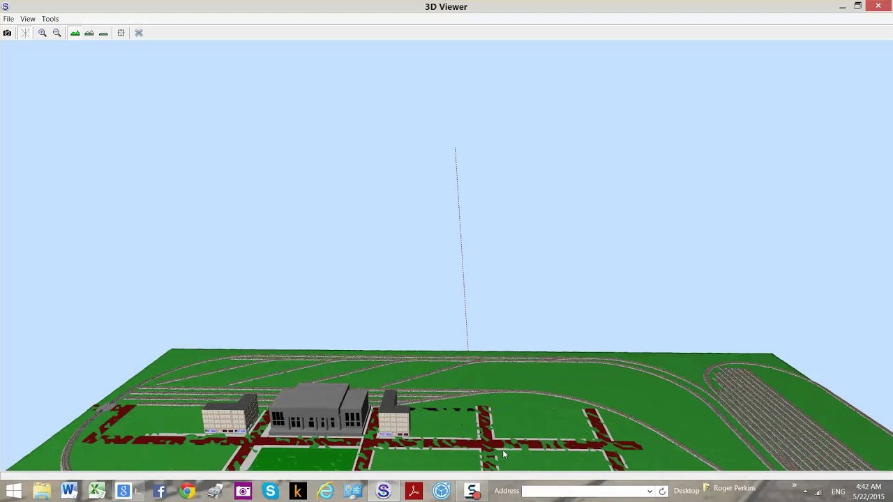 Simple Computer Aided Railway Modeller - my future layout plan - YouTube