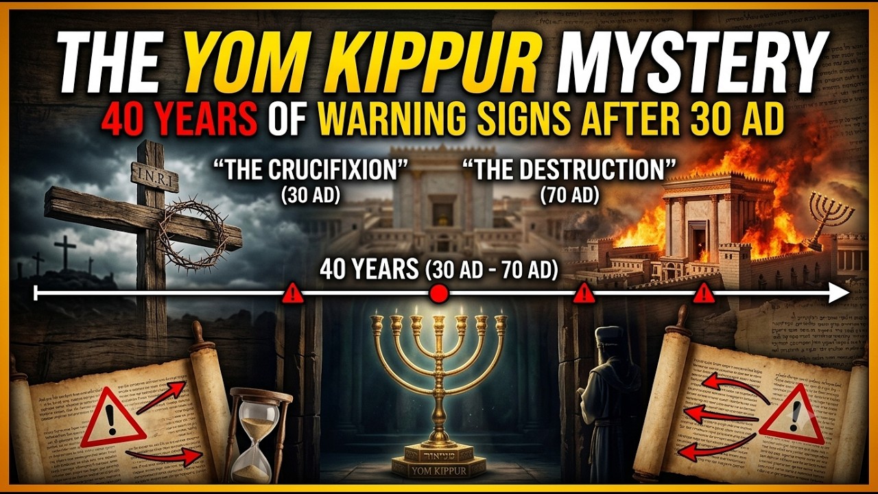 The Yom Kippur Mystery: 40 Years of Warning Signs After 30 AD - YouTube
