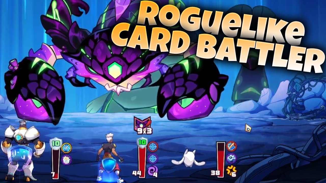A NEW ROGUELIKE CARD BATTLER! The Game is FUN - YouTube