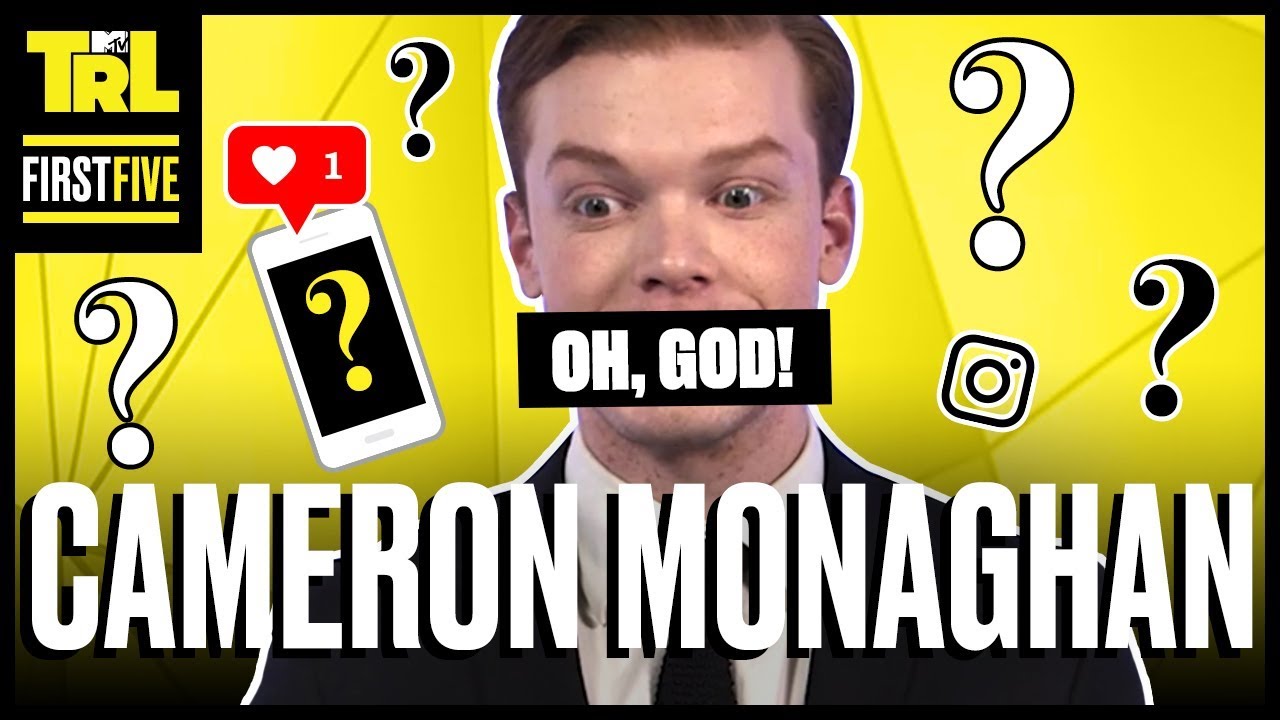 Cameron Monaghan Reveals His Very Unexpected Fashion Icon | First Five ...
