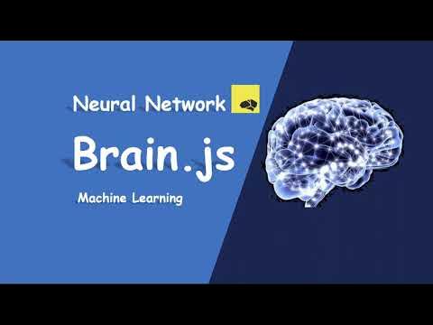 【AI】Neural Network Machine Learning NPM lib - brain.js - YouTube