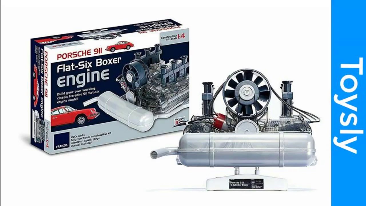 Porsche 911 Engine Kit Build Your Own Flat-Six Boxer 1:4 Scale ...