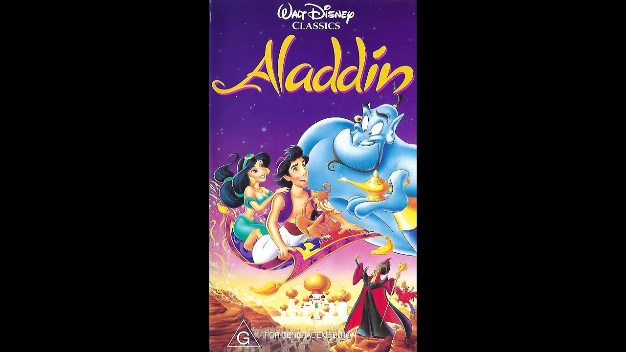 Opening To Aladdin 1994 VHS (Australia) - YouTube