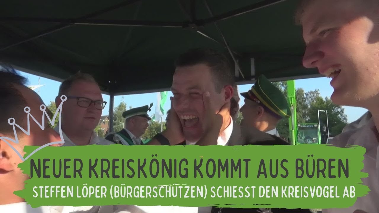 Vogelschießen beim Kreisschützenfest 2024 - YouTube
