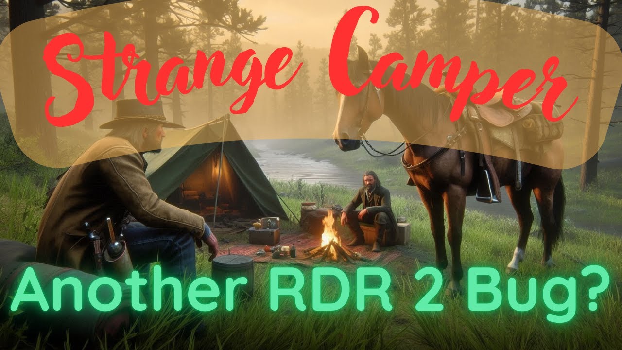 RDR 2 Strange man does not react to anything, he only talks - YouTube